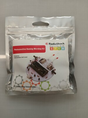 RadioShack starting with stem Photosensitive Running Microbug Kit 35 Pieces New | eBay