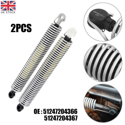 2x Trunk Boot Lid Tension Return Shock Spring 51247204367 For BMW 5 ...