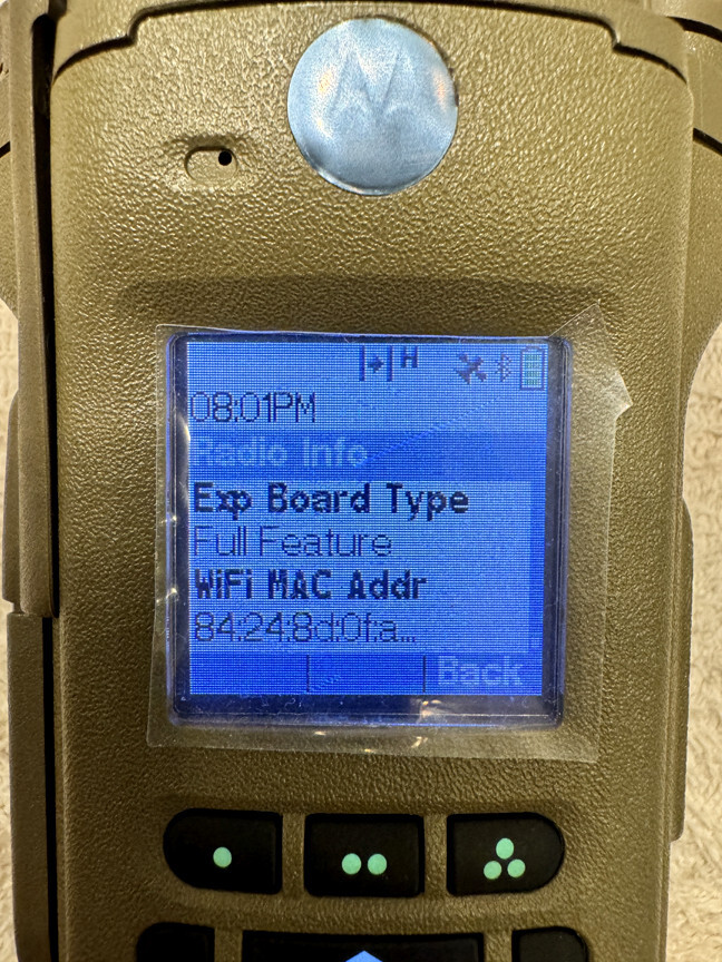 Motorola APX8000-SRX2200 4 BAND UHF1 UHF2 VHF 7/800 OEM ARMY COMBAT ...