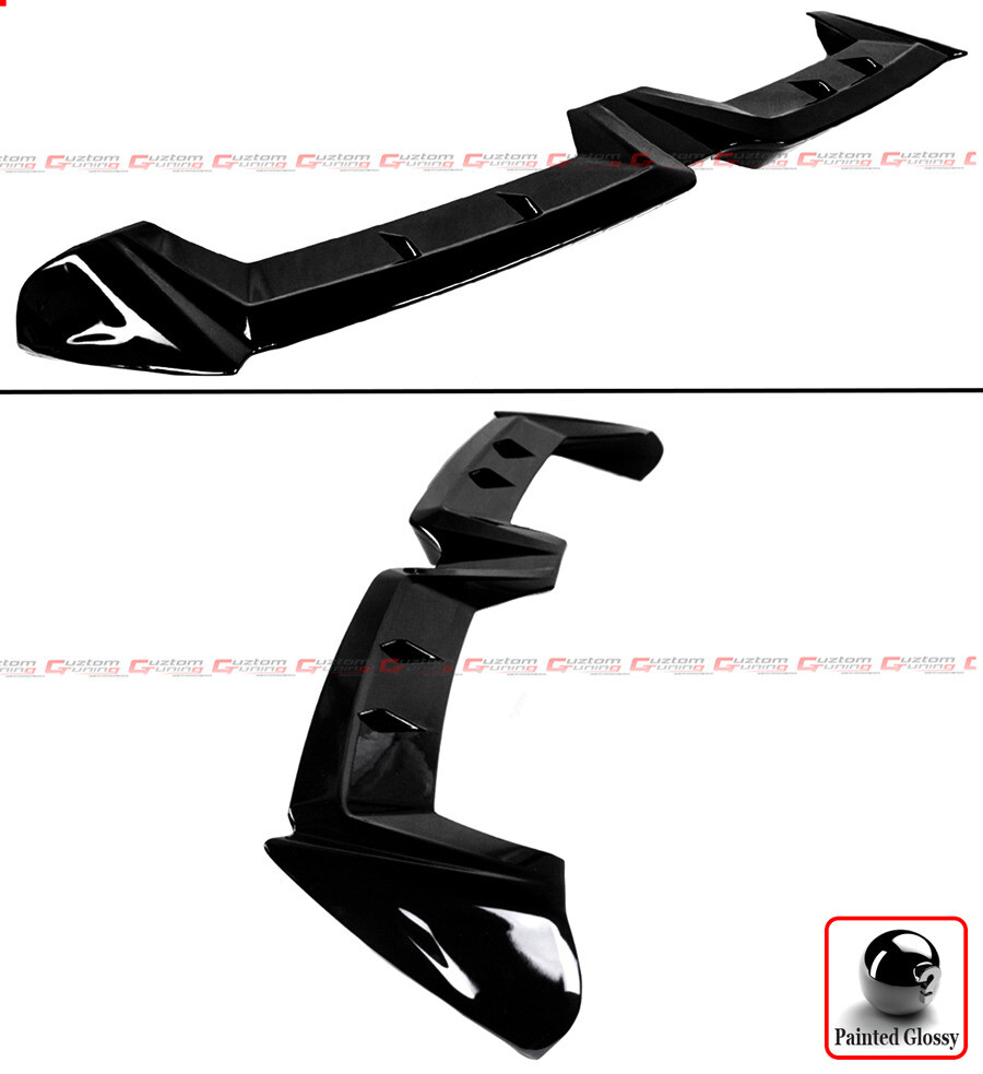 FOR 2021-2024 Toyota Sienna MC Style Gloss Black Rear Roof Spoiler Wing ...