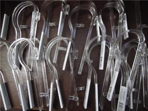 12 High Quality Transparent Plastic Pew Bow Clips | eBay