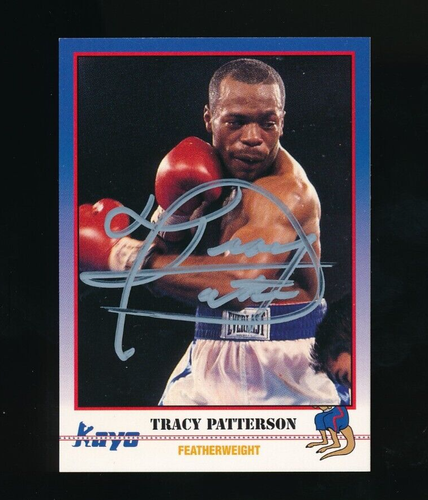 1991 Kayo #142 Tracy Patterson signed auto autograph crisp silver ...