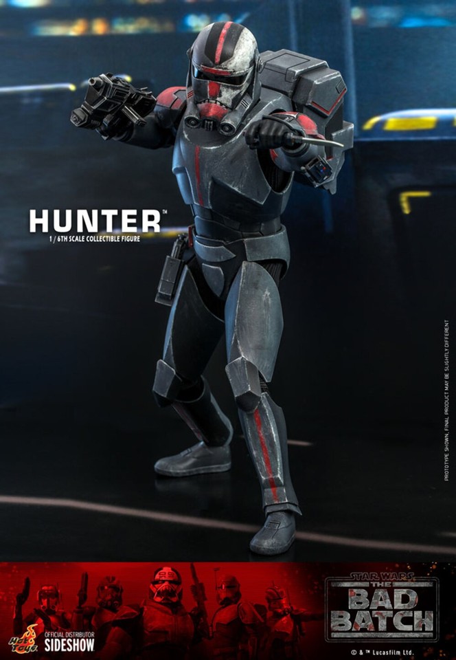 HOT TOYS Star Wars The Bad Batch Hunter TMS050 1:6 Sixth Scale Figure ...