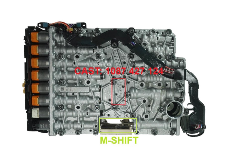 WTY319740BC - ZF8HP55, REFURB LIFETIME WTY VALVE BODY, M-SHIFT, PLATE ...