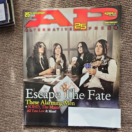 Alternative Press Issue 264.2 July 2010 25th Anniversary Escape The ...