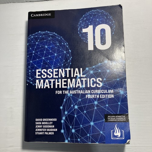 Cambridge Essential Mathematics 10 For The Australian Curriculum Fourth ...