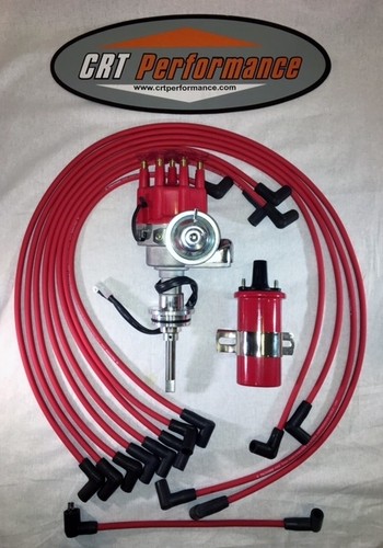 BB Mopar HEI Distributor RED Chrysler Kit Dodge 413 426 440 + 45K COIL ...
