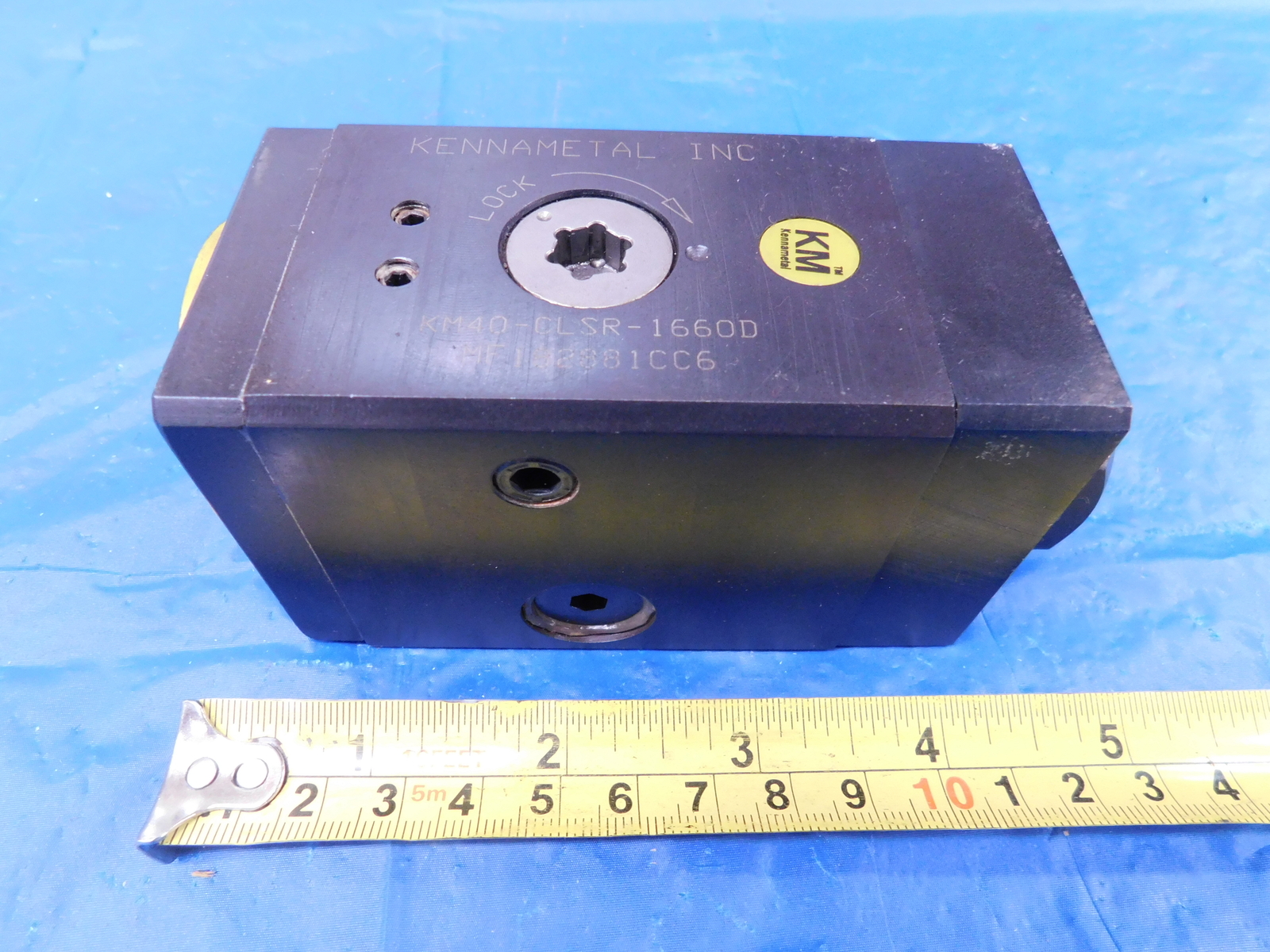 KENNAMETAL KM40-CLSR-1660D KM40 MANUAL CLAMPING UNIT 2 1/4 X 2" SHANK 2 ...