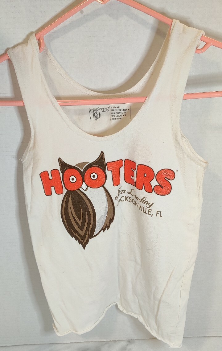 Hooters Girl Uniform Tank Xs Jacksonville Fl Jax Land… Gem