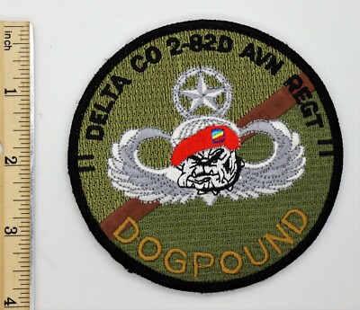 US ARMY AVIATION PATCH DELTA CO 2-82D AVN REGT Vintage Original | eBay