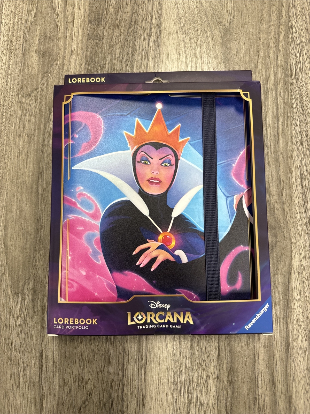 Disney Lorcana The FIrst Chapter LoreBook Evil Queen Card Portfolio ...