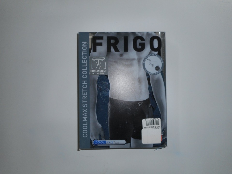 FRIGO COOLMAX Adjustable Pouch Zone 6" Boxer Briefs Underwear Mens ...