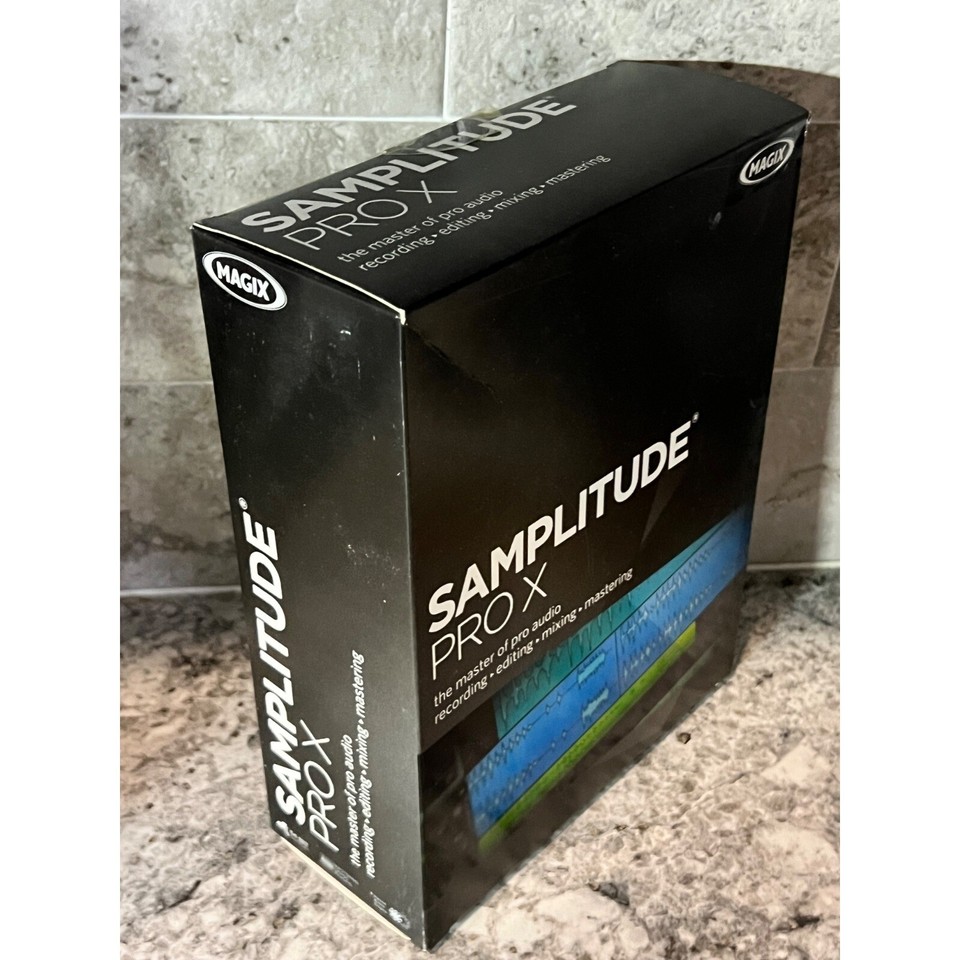 Magix Samplitude Pro X Audio Workstation Recording Editing Mixing ...