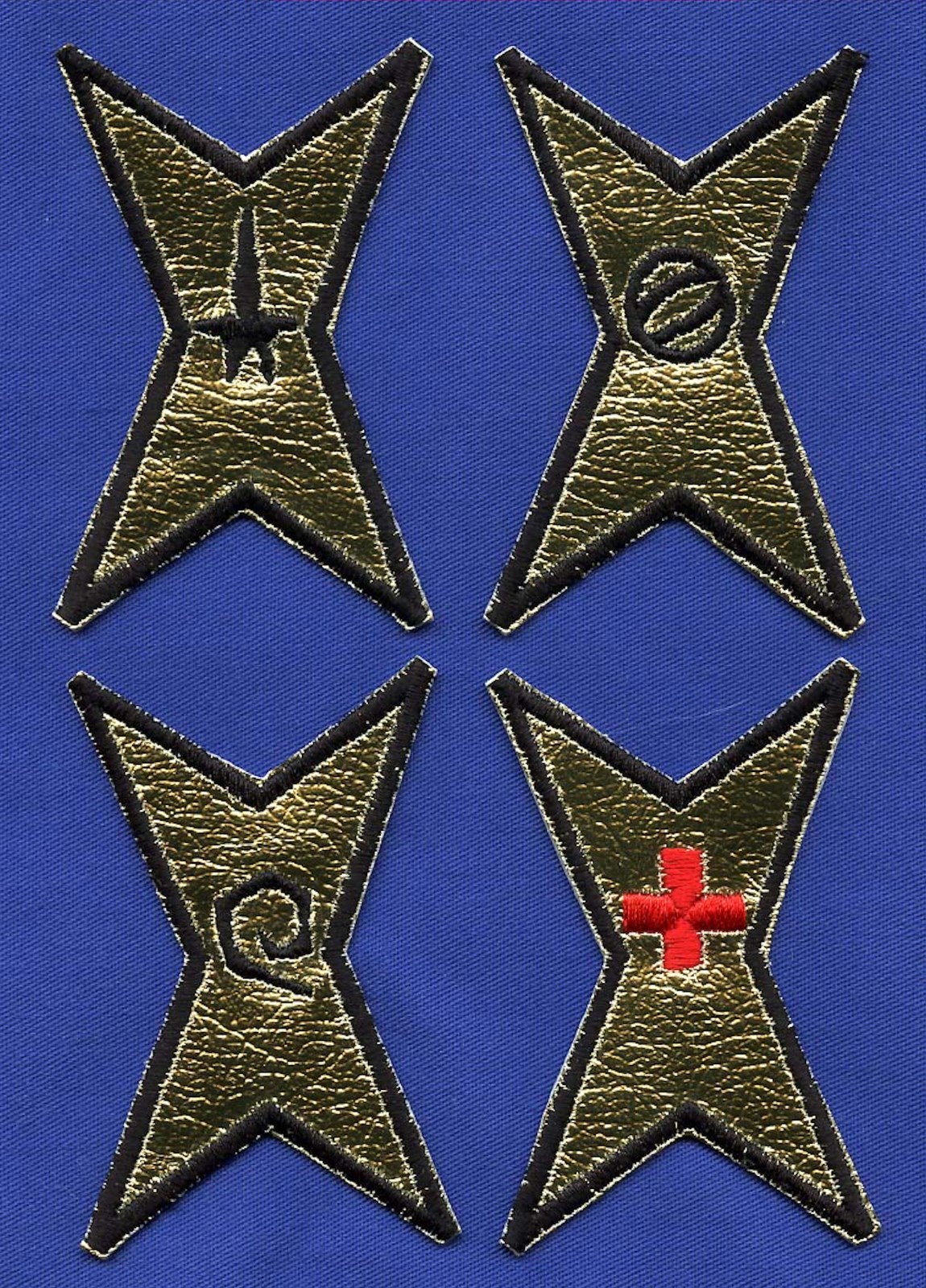 Classic TOS Star Trek USS Lexington Patch Set | eBay UK