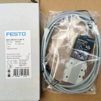 1piece new FESTO MHE2-MS1H-5/2-M7-K 525115 Solenoid Valve Free ship | eBay