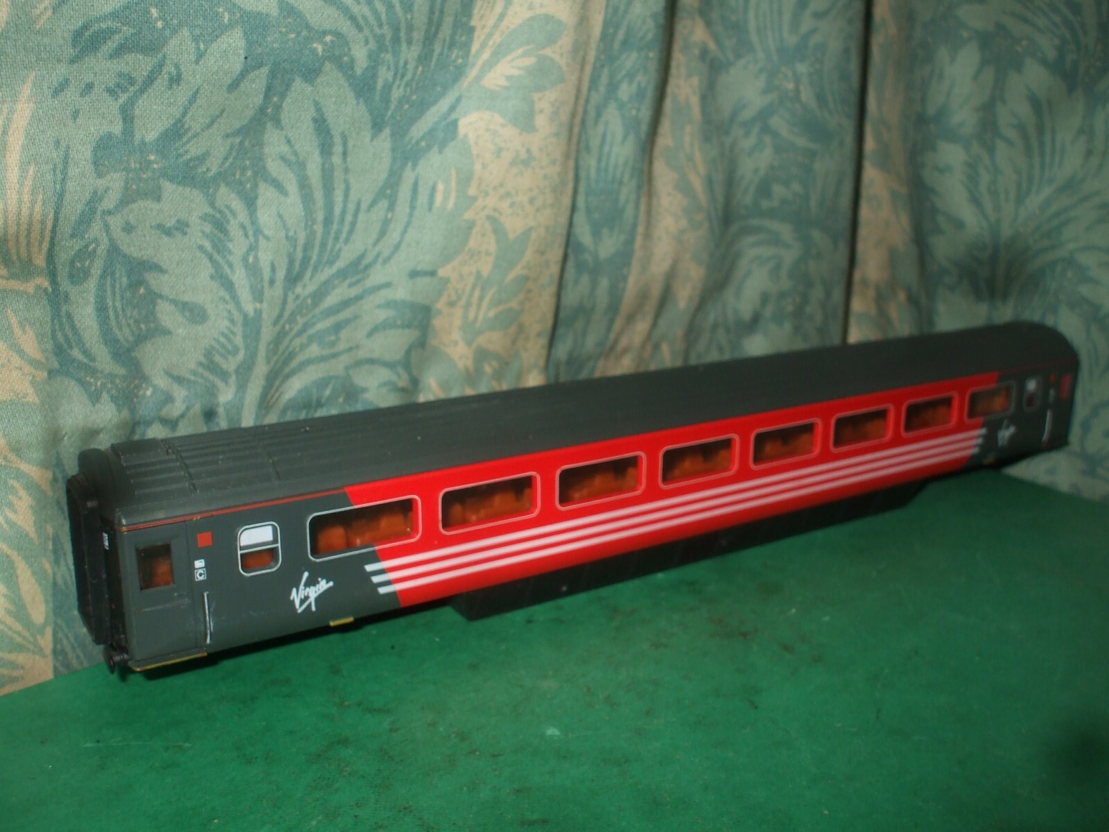 LIMA BR MK3 TRAILER STANDARD OPEN VIRGIN RED COACH BODY ONLY - NO ...
