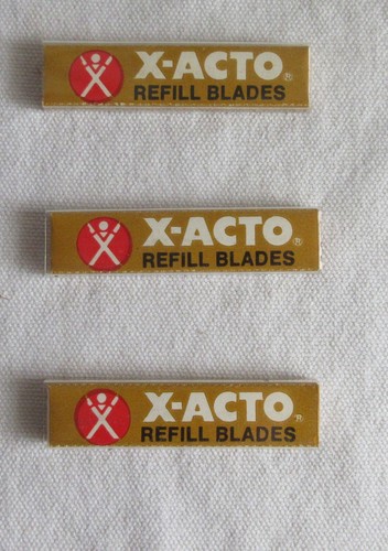 NOS Vtg. X-Acto Number 2 Assortment Blade Made in the U.S.A. ( 18 22 25 ...