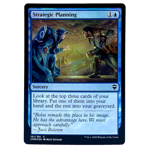 Magic the Gathering Strategic Planning Foil Card CMR 2020 | eBay
