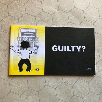 VINTAGE CHICK TRACT Jack T. Chick Publications Guilty? 2007 rare comic ...