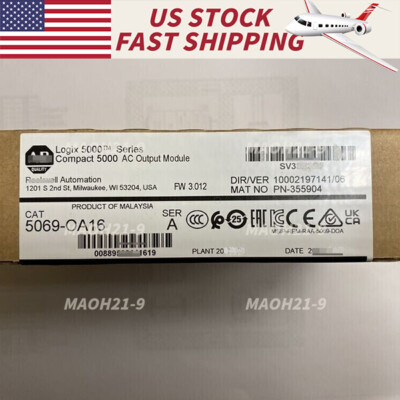 New Sealed Allen-Bradley 5069-OA16 Compact 5000 AC Output Module -Fast ...