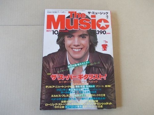 L4753 The Music October 1977 Issue Cover Shawn Cassidy Jeff Beck Peter ...