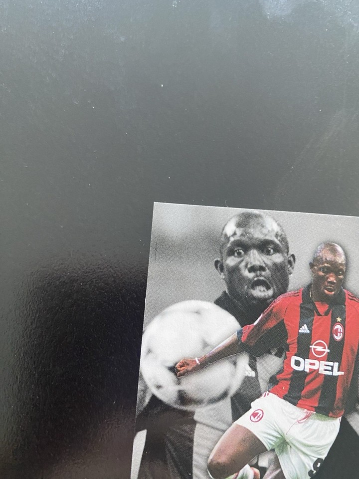 DS France Foot 1998/99 : George WEAH #281 rare Gold Card - New | eBay