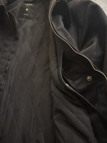 Smog Brand Tom ford Style Black Biker Agent Jacket M Very High Quality ...