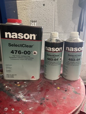 Axalta Nason Select Clear Gallon Kit With Medium Activator Automotive ...