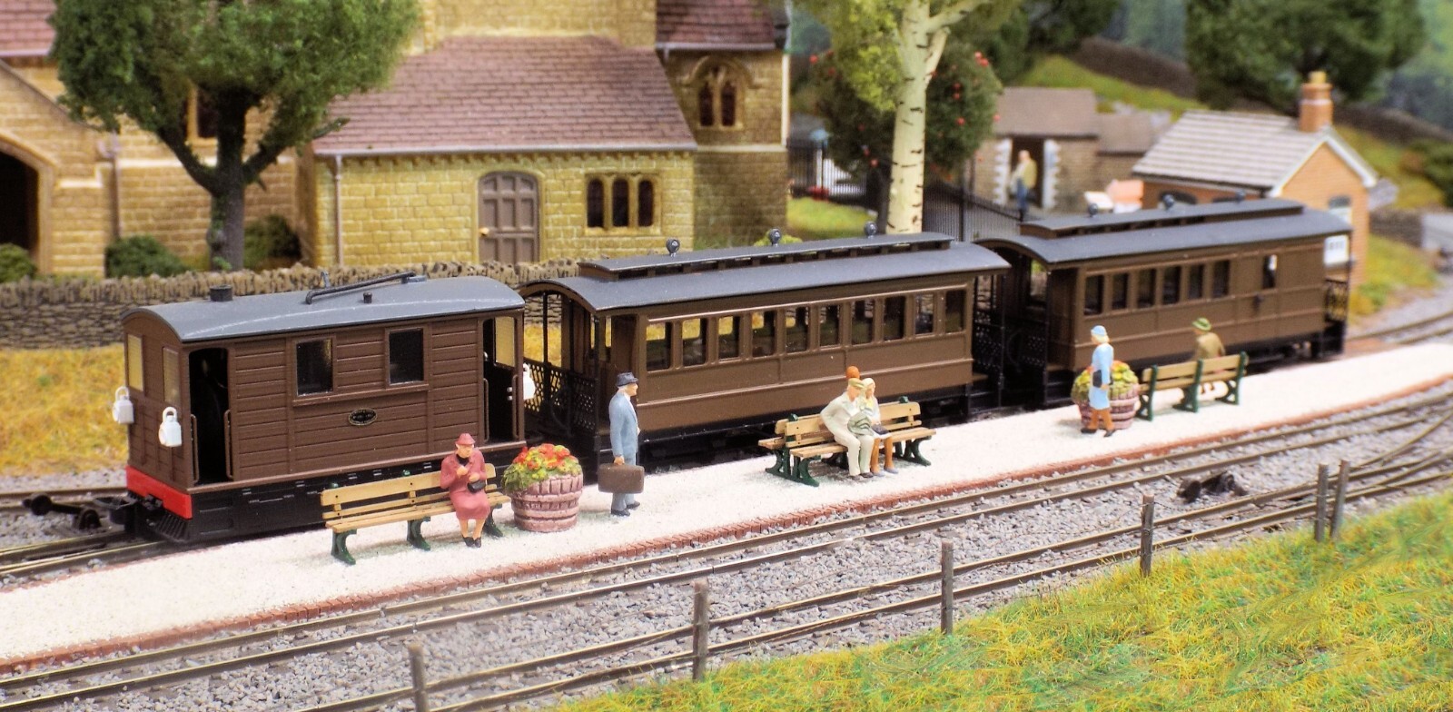 Fourdees Ltd Freelance Tramway Balcony Bogie Carriages 009 / OO9 Scale ...
