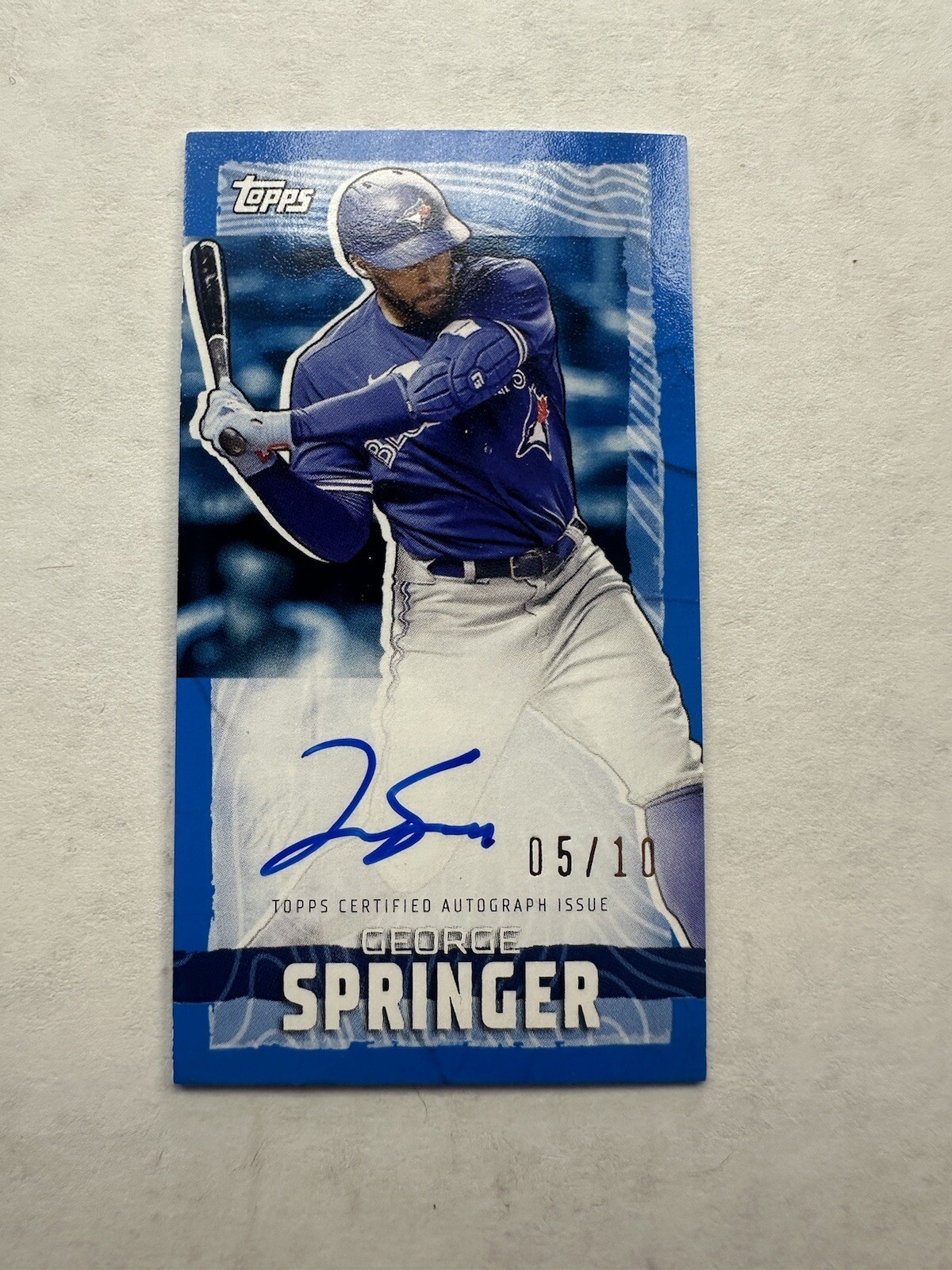 2023 Topps Rip George Springer Auto 5/10 TRA-GSP | eBay