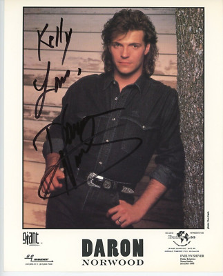 Autographed 8x10 Photo Daron Norwood American country music singer | eBay