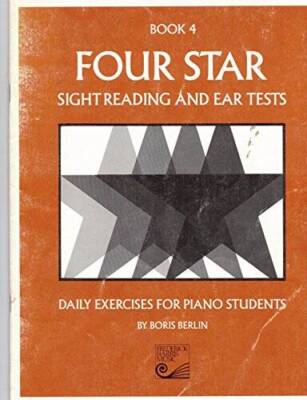 Four Star Sight Reading and Ear Tests Book 4 (Daily Exercises for P ...