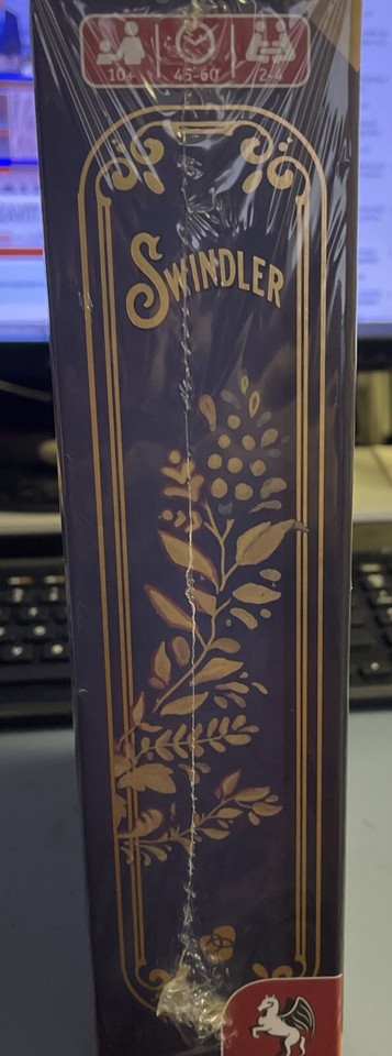 Swindler Board Game Brand New Sealed Matthias Cramer 2022 Ages 10+ 2-4 ...