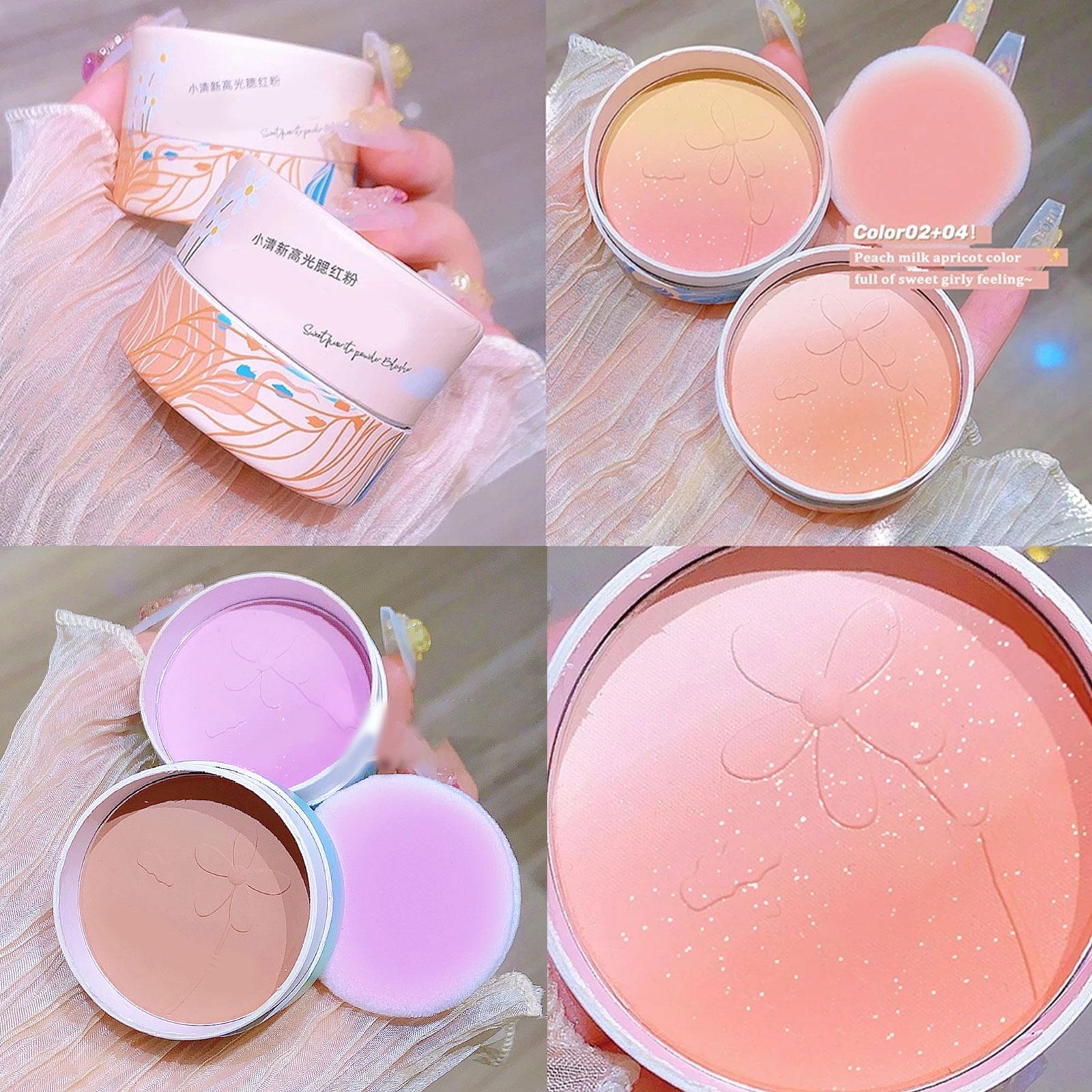 Long Lasting Blush Powder Exquisite Powder Face Makeup Contour ...