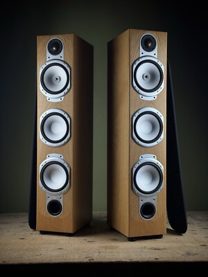 Monitor Audio SILVER RS8 Floorstanding Speaker in Natural Oak Veneer | eBay