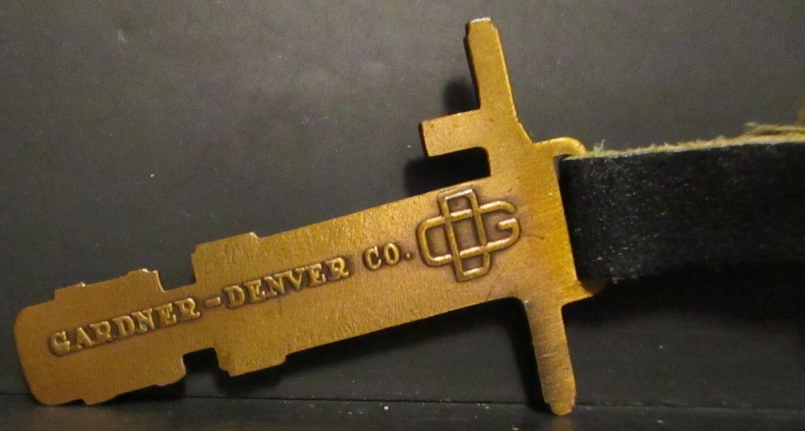 Gardner Denver Co. Jack Hammer Air Drill Advertising Watch Fob Mine ...