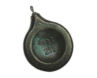 5 FLAT DINSMORES NON TOXIC LEDGER BOMBS,CHOICE OF SIZES,FISHING,WEIGHTS ...