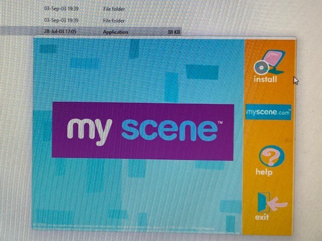 My Scene CD-ROM by Vivendi Universal - Vintage PC game for Windows 98 ...