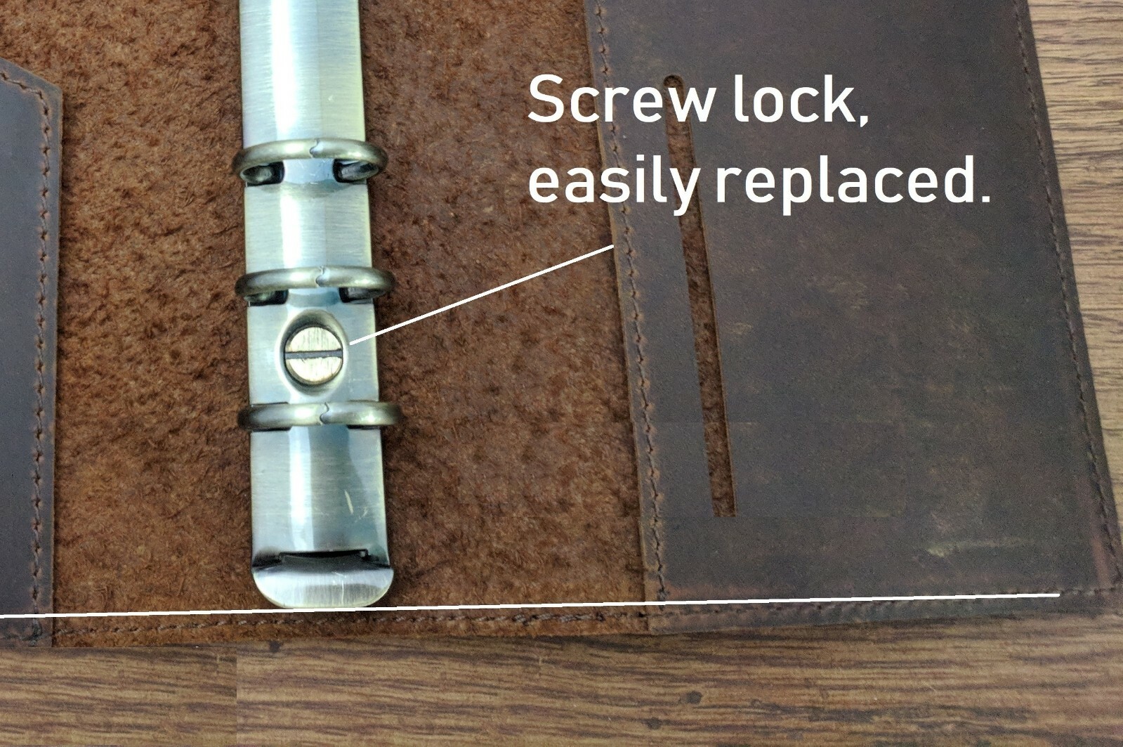 Personal Size 6 Ring Binder Mechanism Replacement Kit for Planners ...