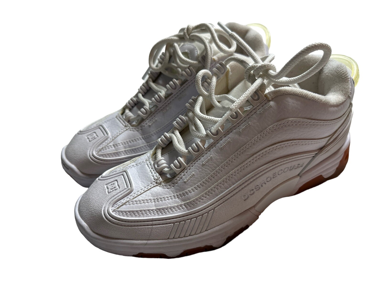 DC Shoes Legacy Lite Usa Womens White White Skate Sne… - Gem