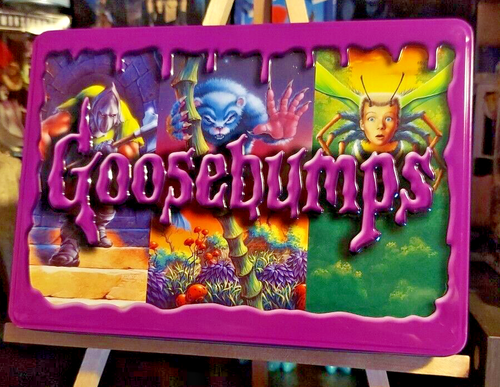 GOOSEBUMPS tin Monster grab bag 90's horror classic Stine PLEASE READ ...