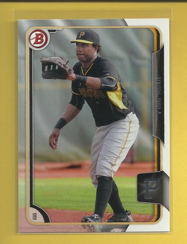 Josh Bell RC 2015 Bowman Draft Rookie Card # 164 Pittsburgh Pirates ...