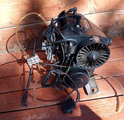 Suzuki 440 snowmobile engine, dual carbs, coil, CDI box, fuel pump ...