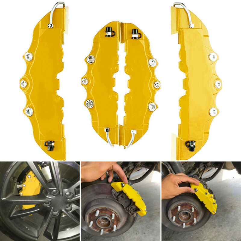 4PCS Universal Car Disc Brake Caliper Truck Caliper Covers Front Rear ...