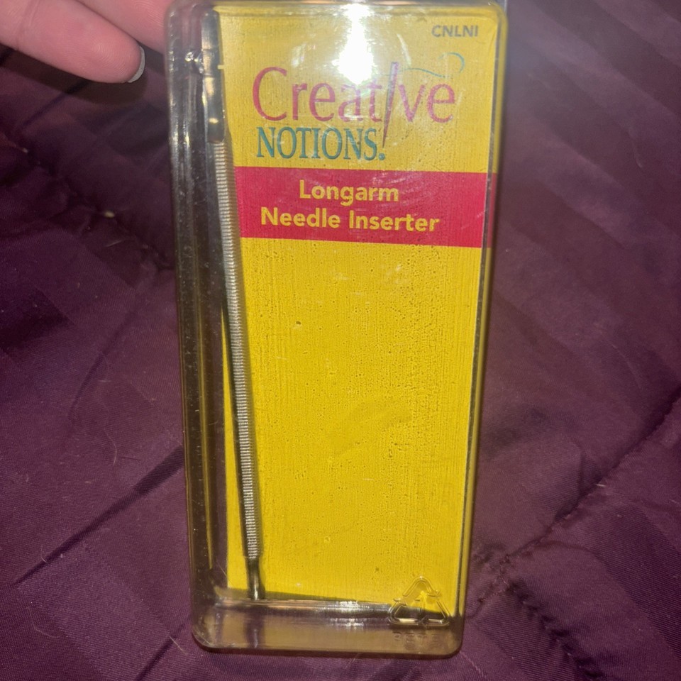 Longarm Needle Inserter - Creative Notions | eBay