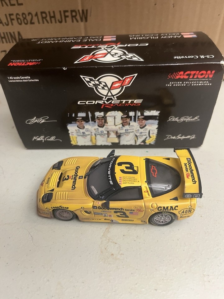 2001 Action Corvette C5-R Dale Earnhardt & Dale Jr. Raced Version ...