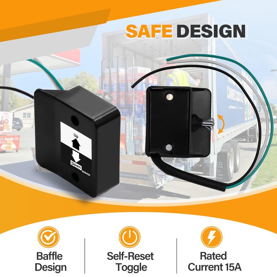 3-Wire Liftgate Control Switch Kit, Super Tuck Under 3 Wire-80001431 | eBay