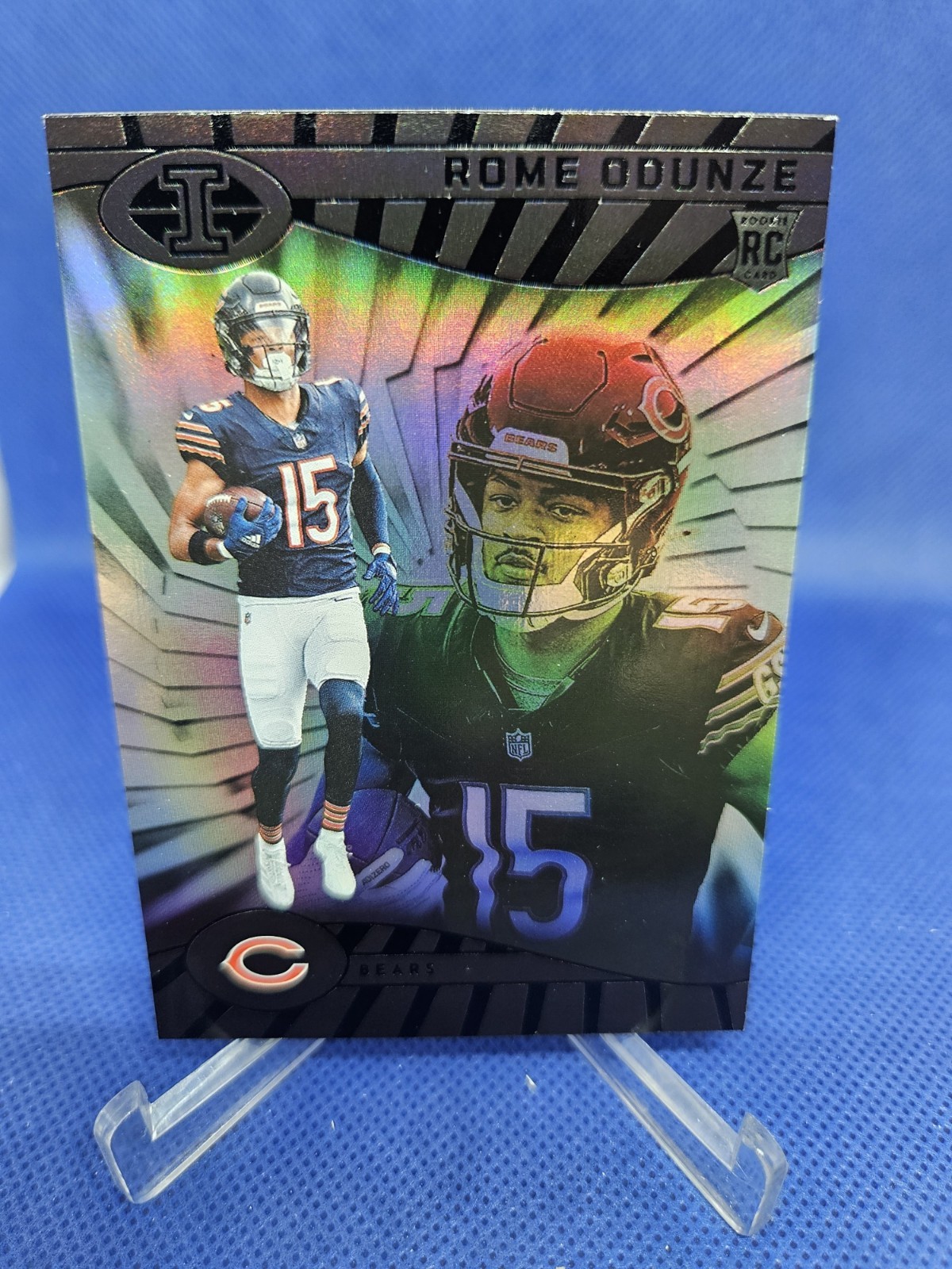 2024 Panini Illusions Rome Odunze #14 RC Rookie Card Chicago Bears Base ...