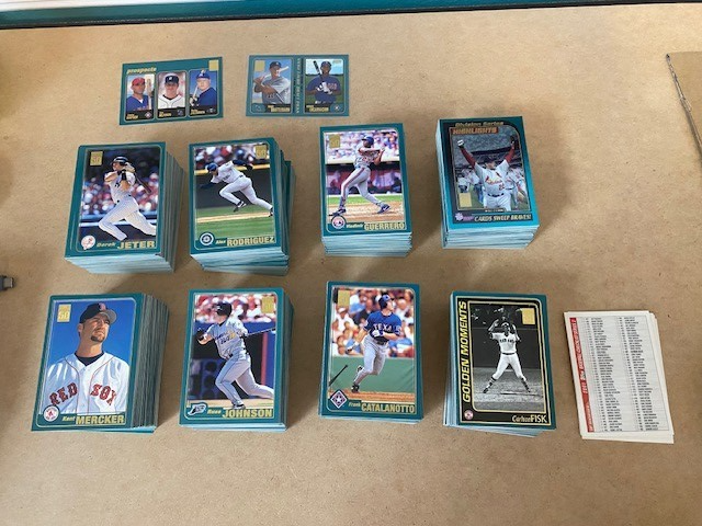 2001 Topps Baseball Partial Complete Set - 778 of 791 | eBay