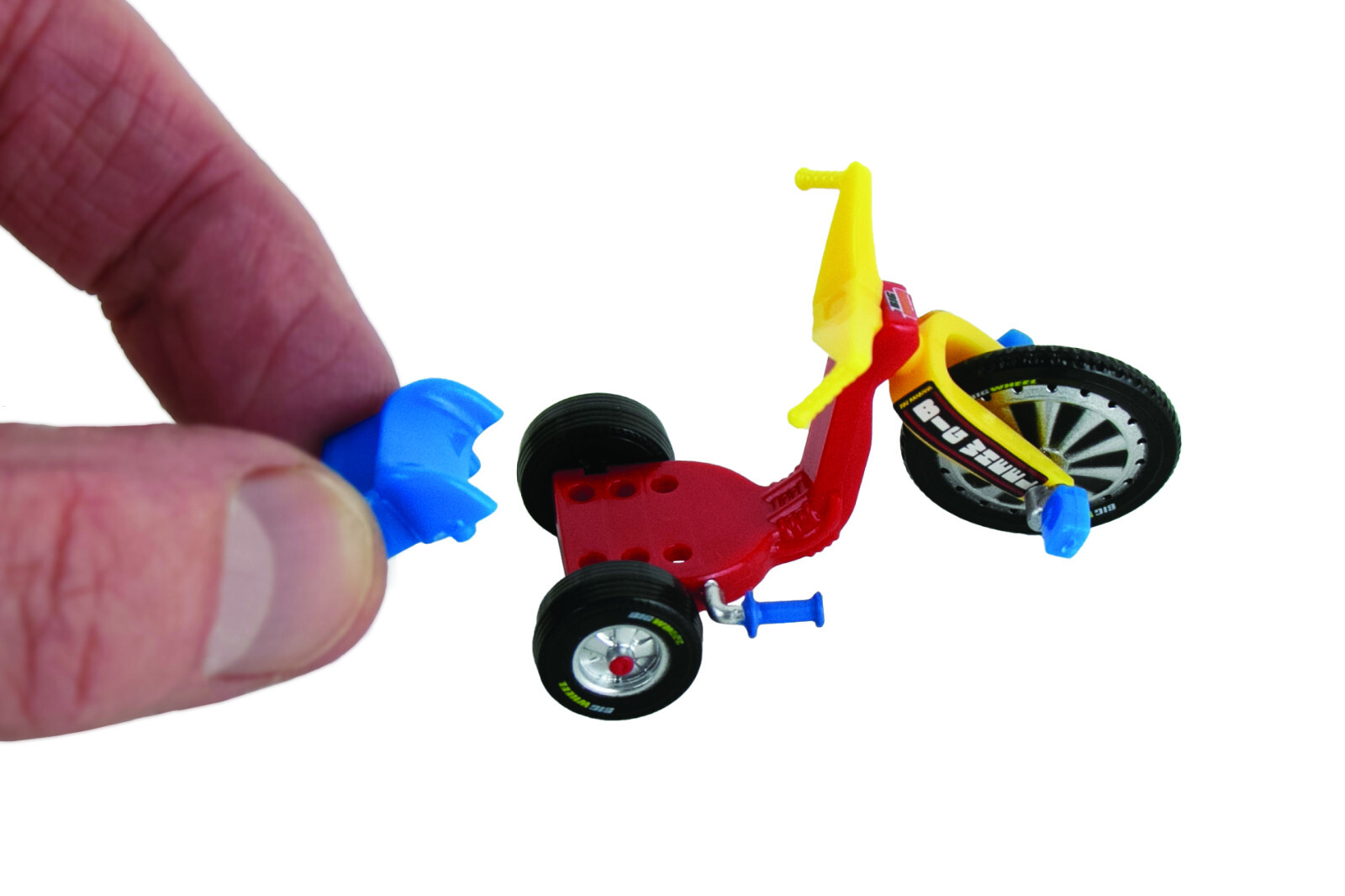 World's Smallest BIG WHEEL Tiny Ride On (1969 Marx Repro) Miniature Toy ...